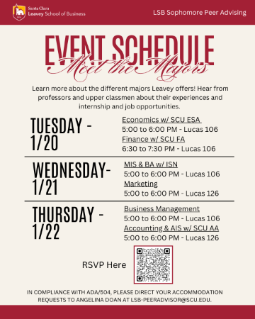 2025-26 - Leavey School of Business - SCU